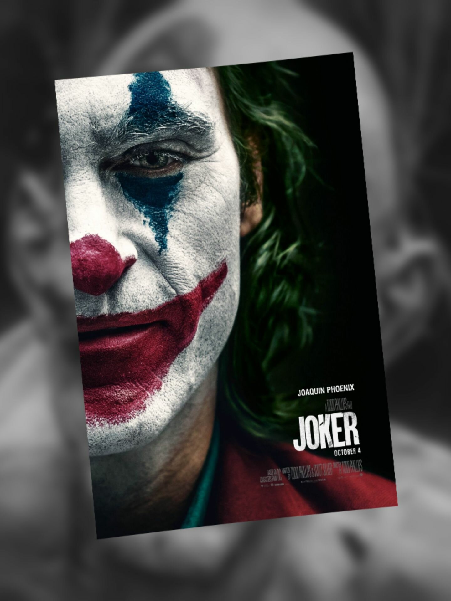 Постер pinterest "Джокер (театральный)", 29х42, А3, глянцевый