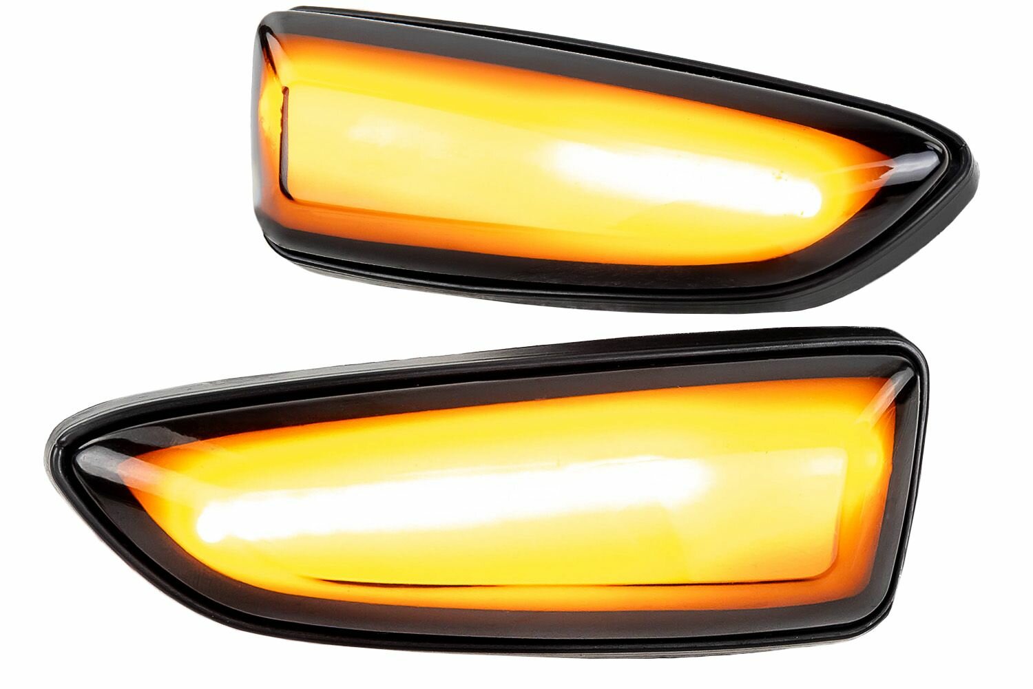 LED желтые повторители поворотника Плазма для ВАЗ 2106, Лада 4х4, Нива Легенд