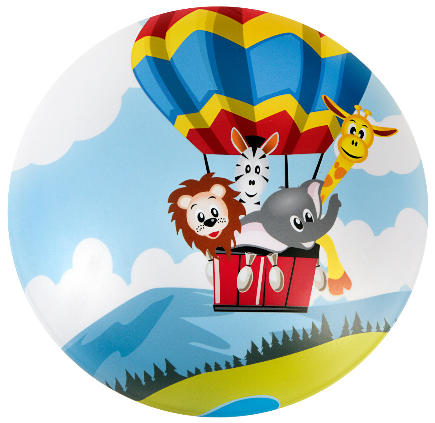 Светильник настенный для детской Camelion светодиодный "Друзья", 18Вт, 4500К, провод с выкл, 220В