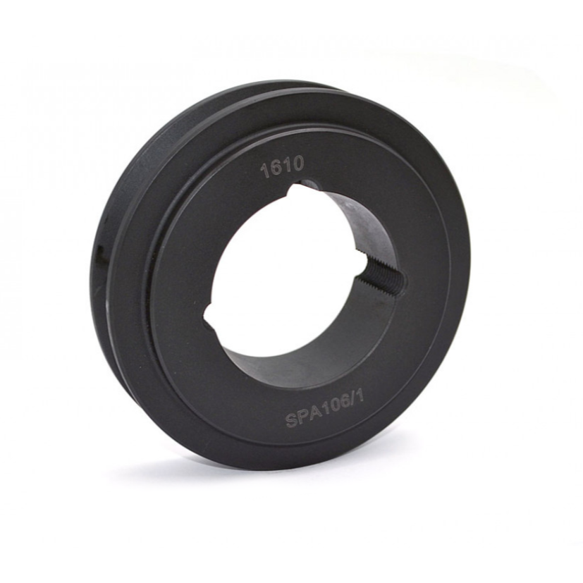 Клиновой шкив SPA106-01 TB (PHP 1SPA106TB, AT01061) под втулку тапербуш 1610, чугунный