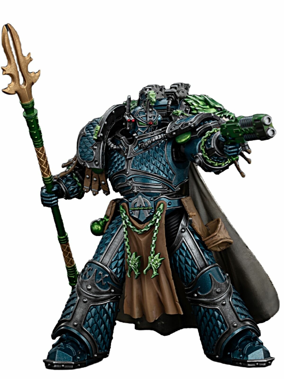 Warhammer: Horus Rebellion Joytoy 1/18 Альфа-Легион Альфарис, Примарх Двадцатого Легиона, шарнирная фигурка