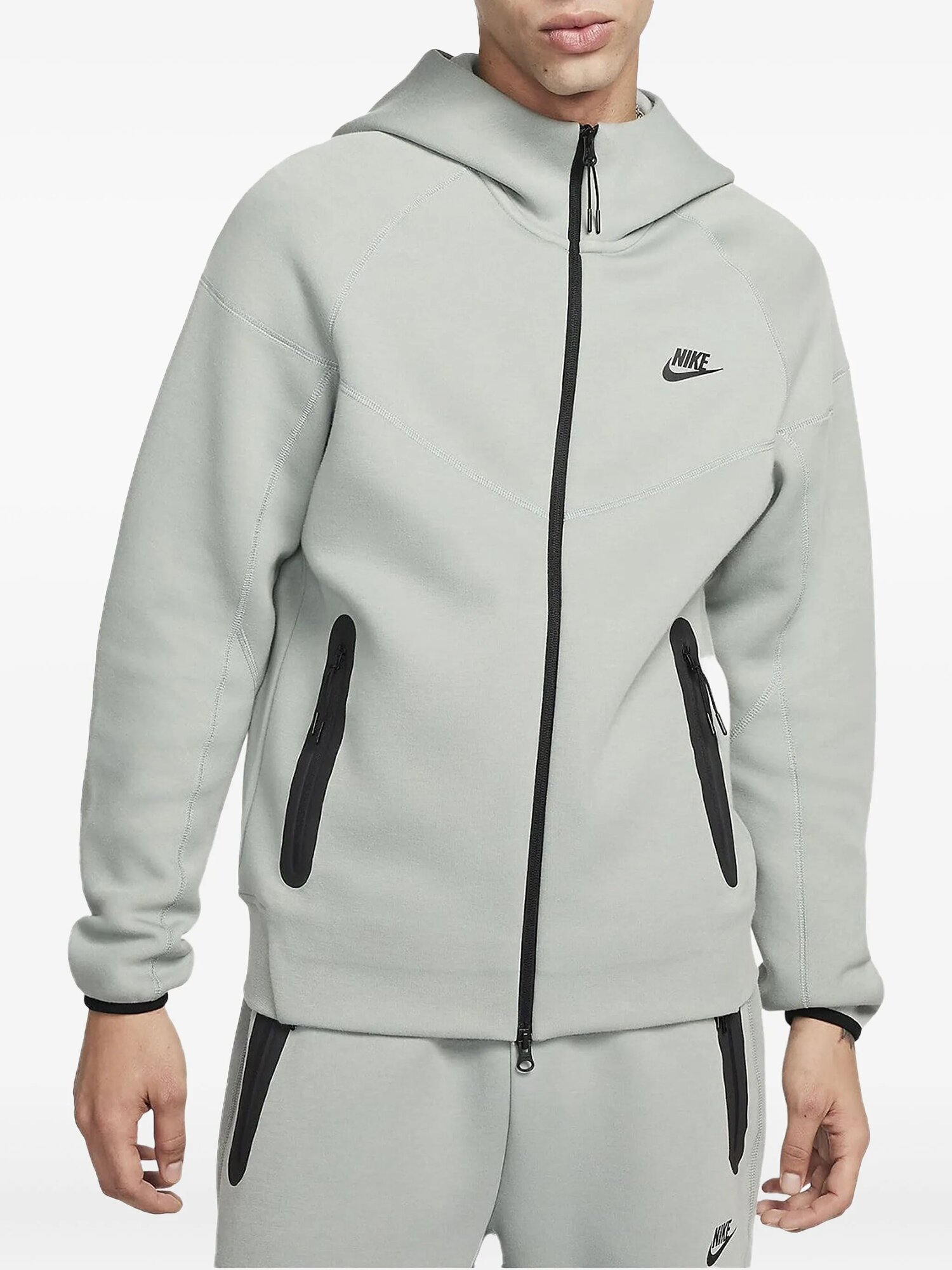 Худи Tech Fleece Mica Green/Black