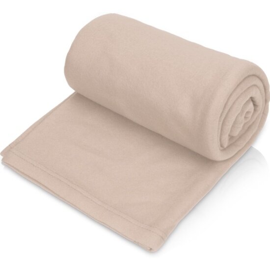 Плед флисовый Oasis Polar, бежевый