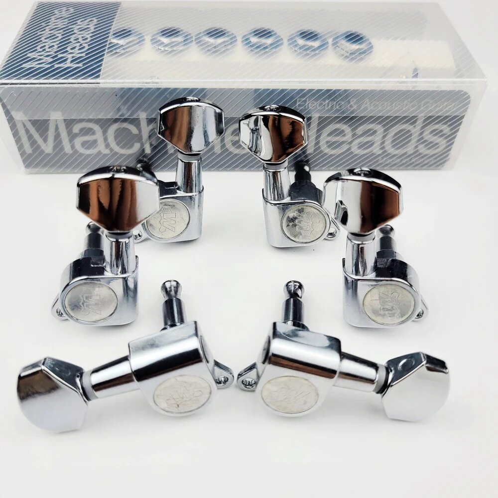 Wildson WJN-07 электрическая гитарная машина, головки, тюнеры для ST TL Tele, хромированные 3R 3L