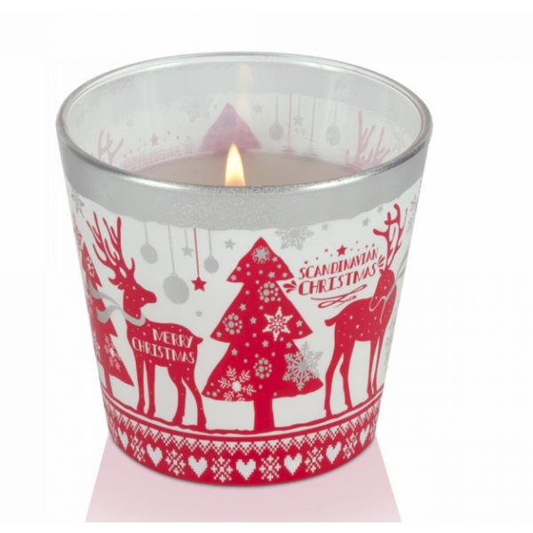 BARTEK Арома-свеча "Scandinavian Christmas" WINTER GINGERBREAD 115g