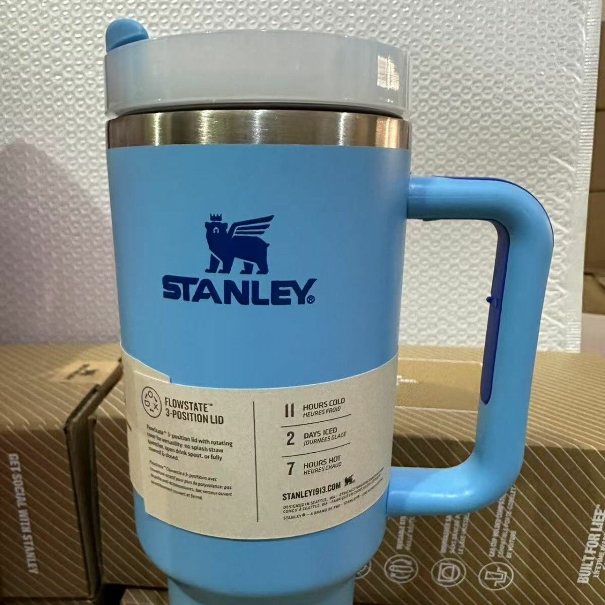 Термос-фляга "Thermos", США, 40 унций, вакуумная изоляция, нержавеющая сталь