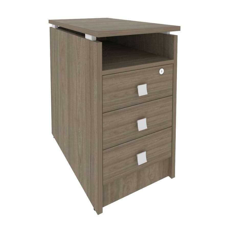 Тумба приставная (с замком) Style Riva Л. ТП-4.2 Вяз Благородный 420*720*750