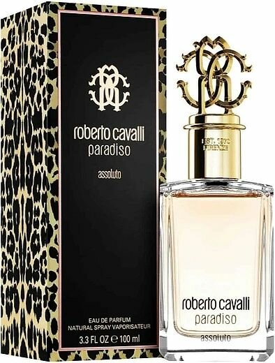 Roberto cavalli paradiso assoluto 100ml парфюмерная вода женская