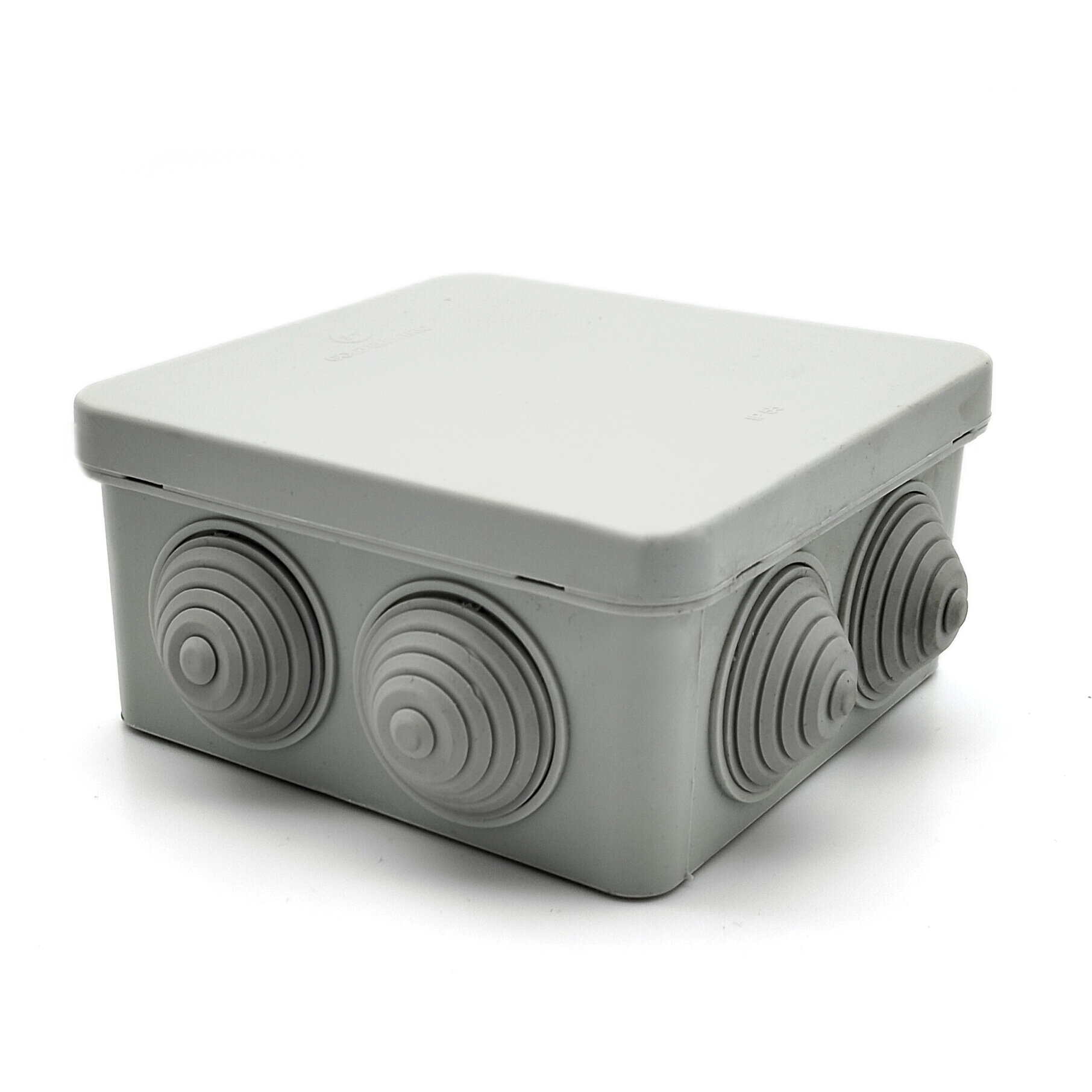 Коробка распаячная квадратная 126х126х54 GX3002. BR-10шт