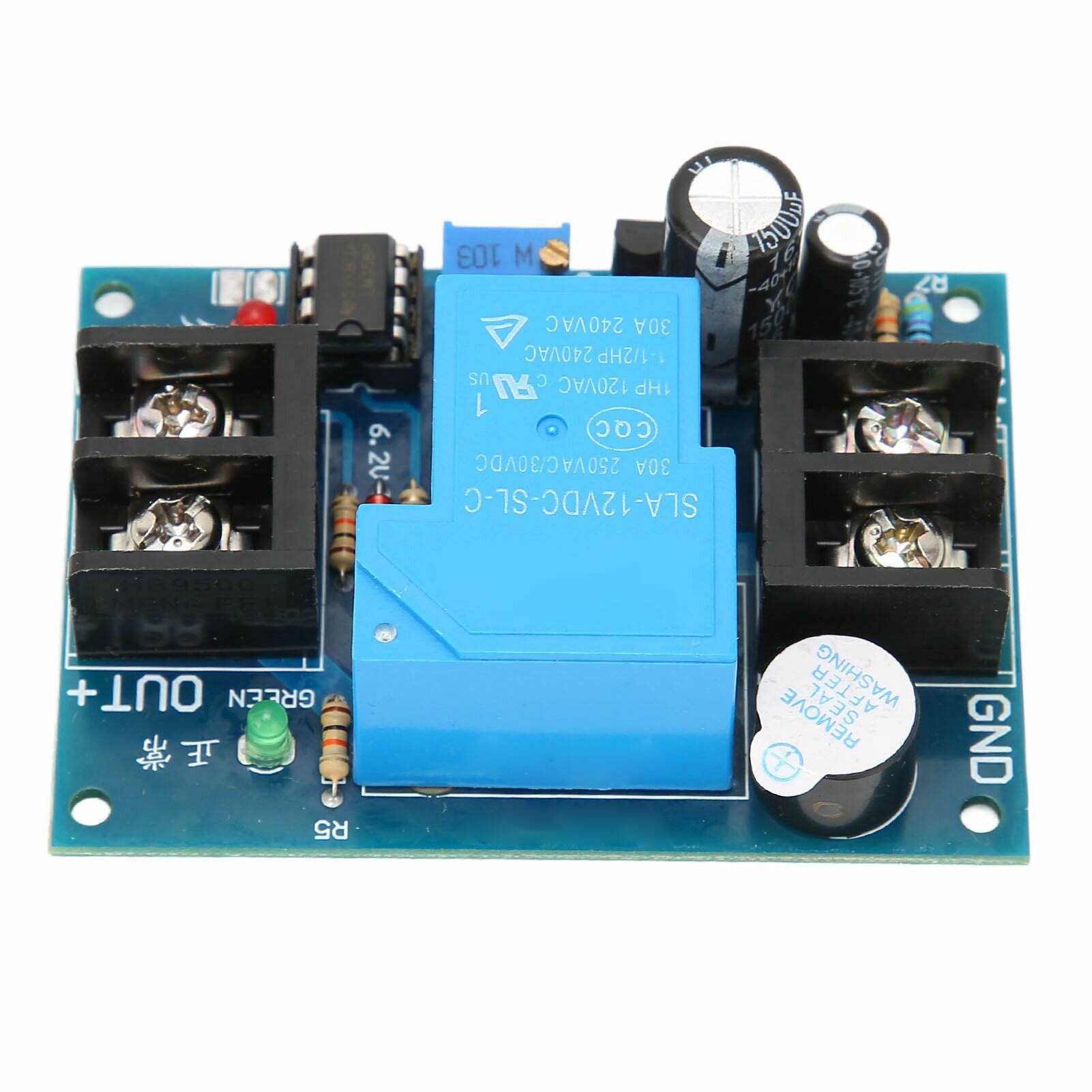 Контроллер аккумуляторной батареи от чрезмерного разряда универсальный с защитой от пониженного напряжения 12В