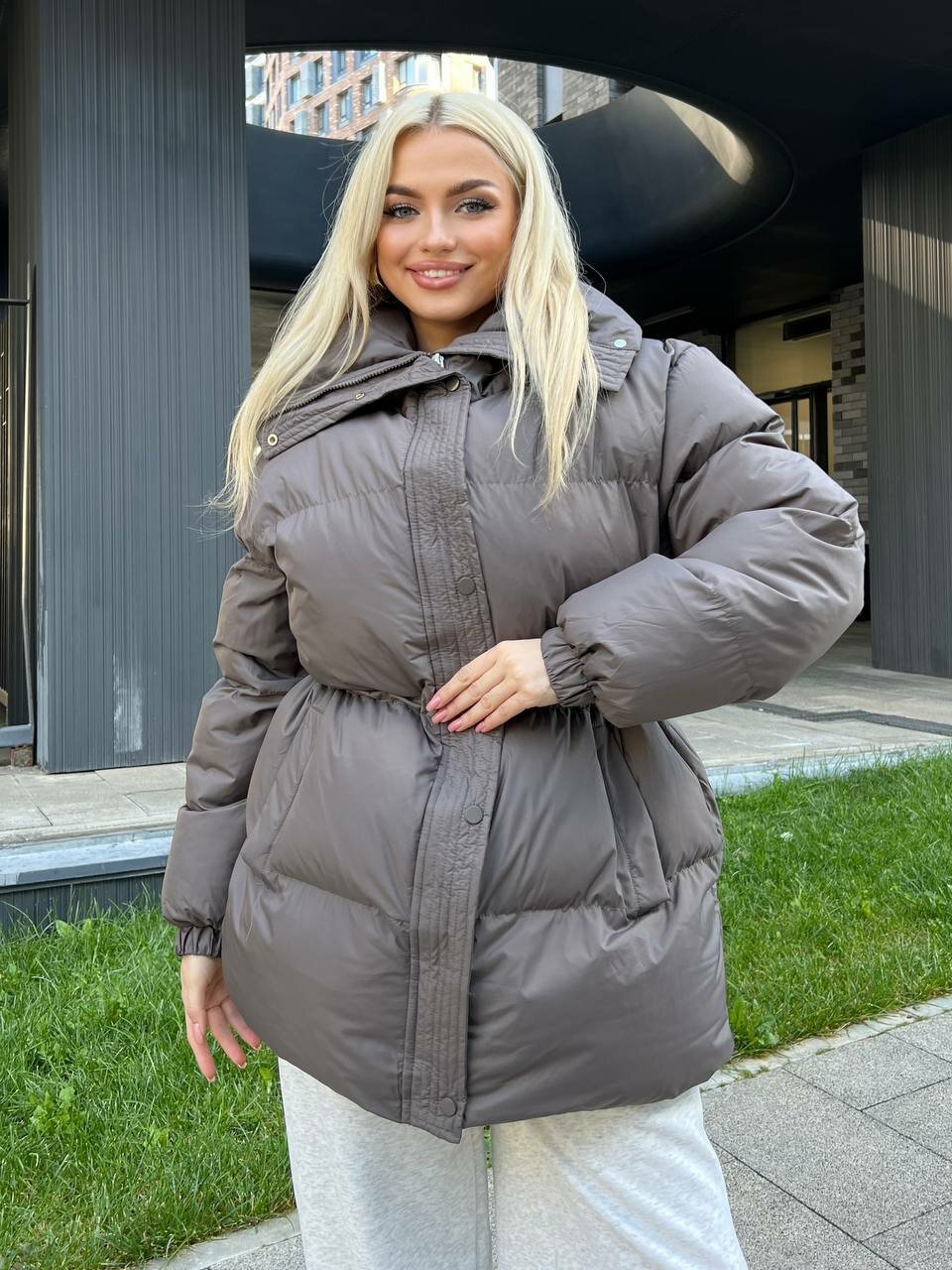 Куртка  демисезонная оверсайз