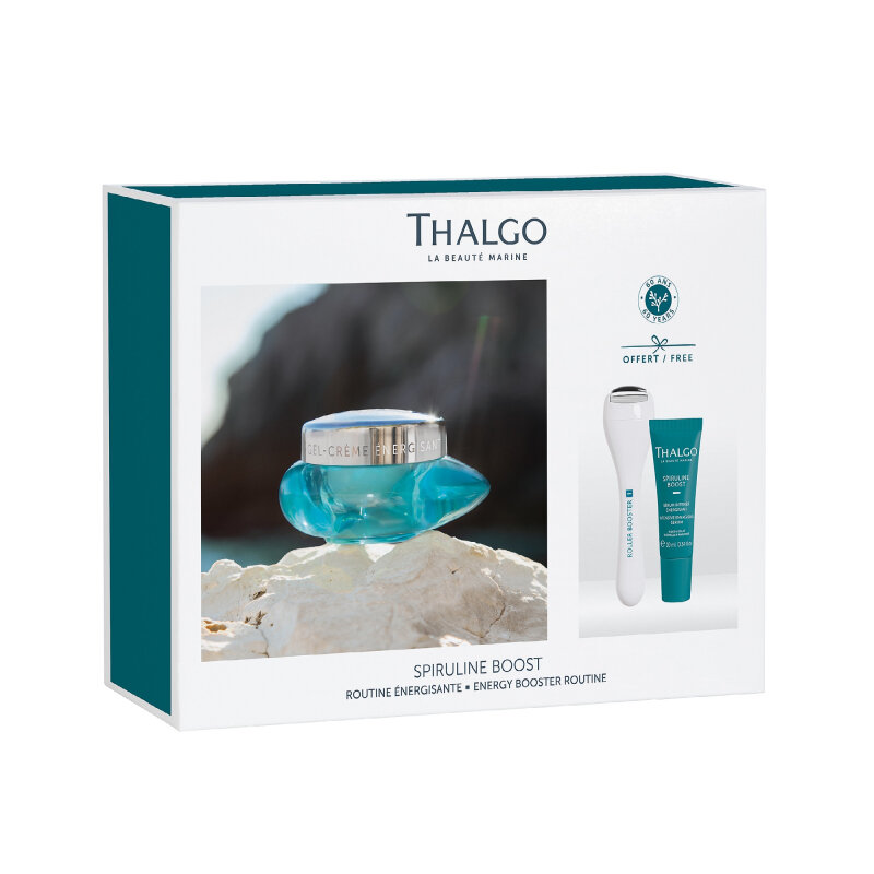 Подарочный набор Thalgo Spiruline Boost "Детокс" 60 мл с массажным роликом