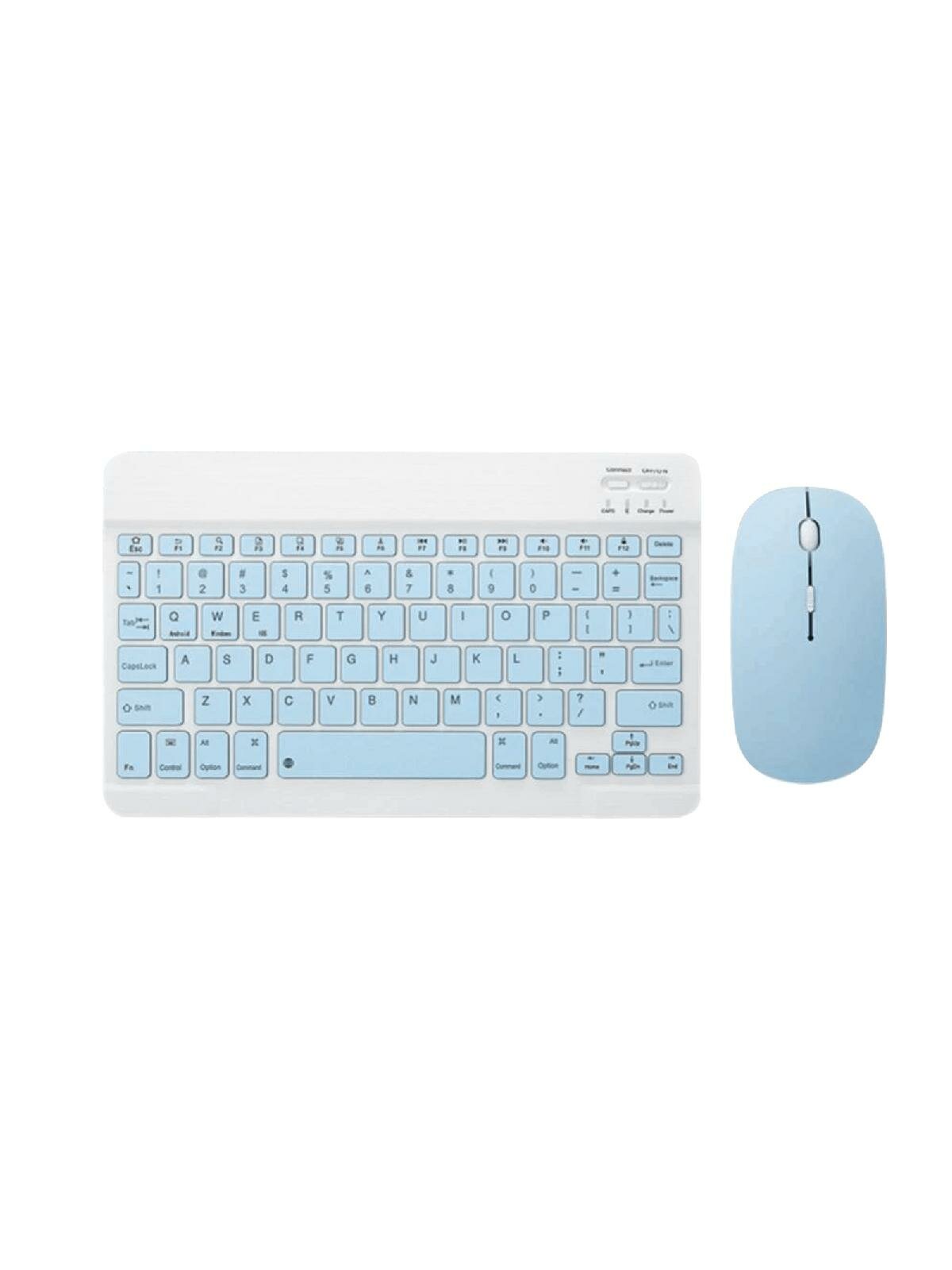 Wireless Keyboard Silent Portable Bluetooth-compatible with Mouse Lightweight 1600dpi For Pad Tablet Laptop Portable