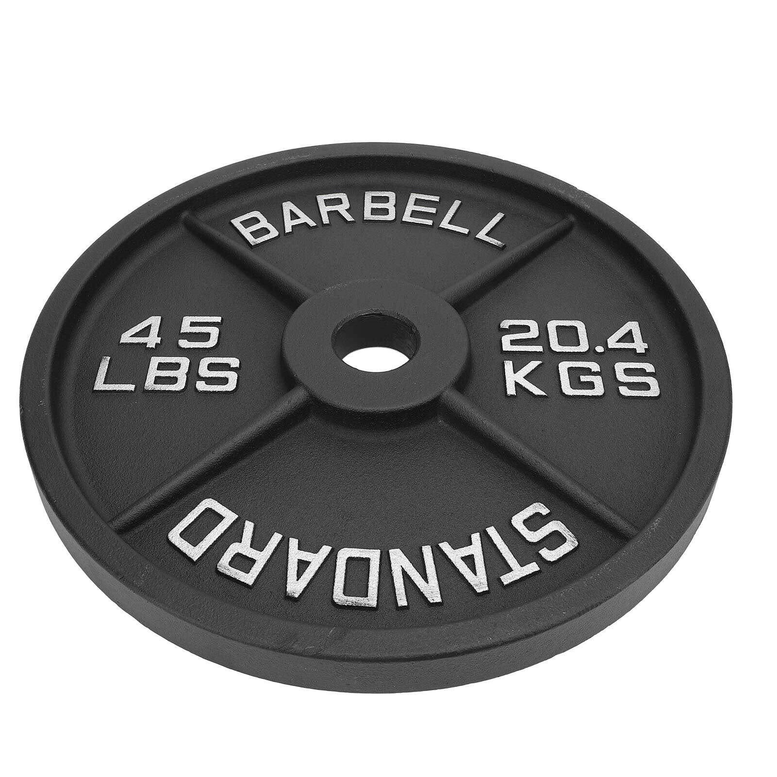 Тяжелая 45LB гантельная пластина из сплавной стали с чугуном, высокая прочность, долговечная, идеальна для силовых тренировок