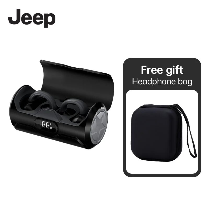 Беспроводные Bluetooth-наушники Jeep EC003 TWS с шумоподавлением HD Call
