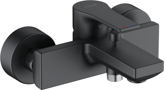 Смеситель для ванны с душем Kludi Zenta SL 486703965 черный матовый