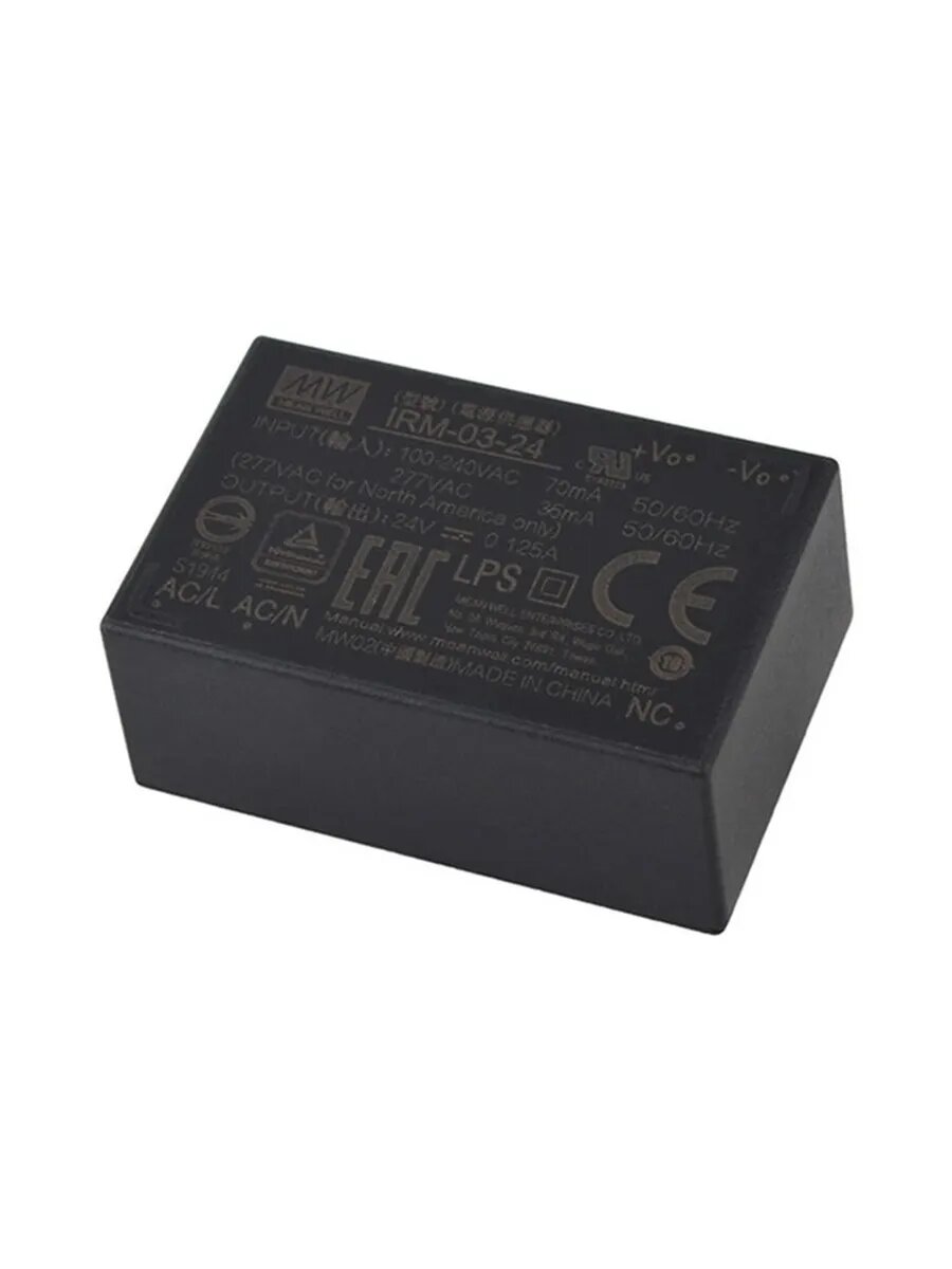 SMD источник питания AC/DC 3 Вт (24В/0.125А) IRM-03-24