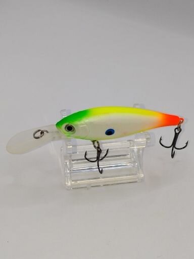 Воблер шэд YO-ZURI 3DB Shad 70mm,10g на хищника, заглубление: 2.0-3.0м
