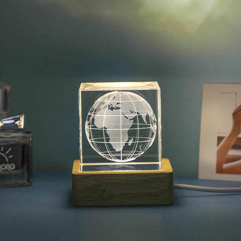 Украшение в виде куба 5 см, мини ночник