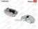 77AK0430 Суппорт тормозной перед. лев Audi A4 (8W2, B9)/A5 (F53)/Q5 (FYB) 2015 M...