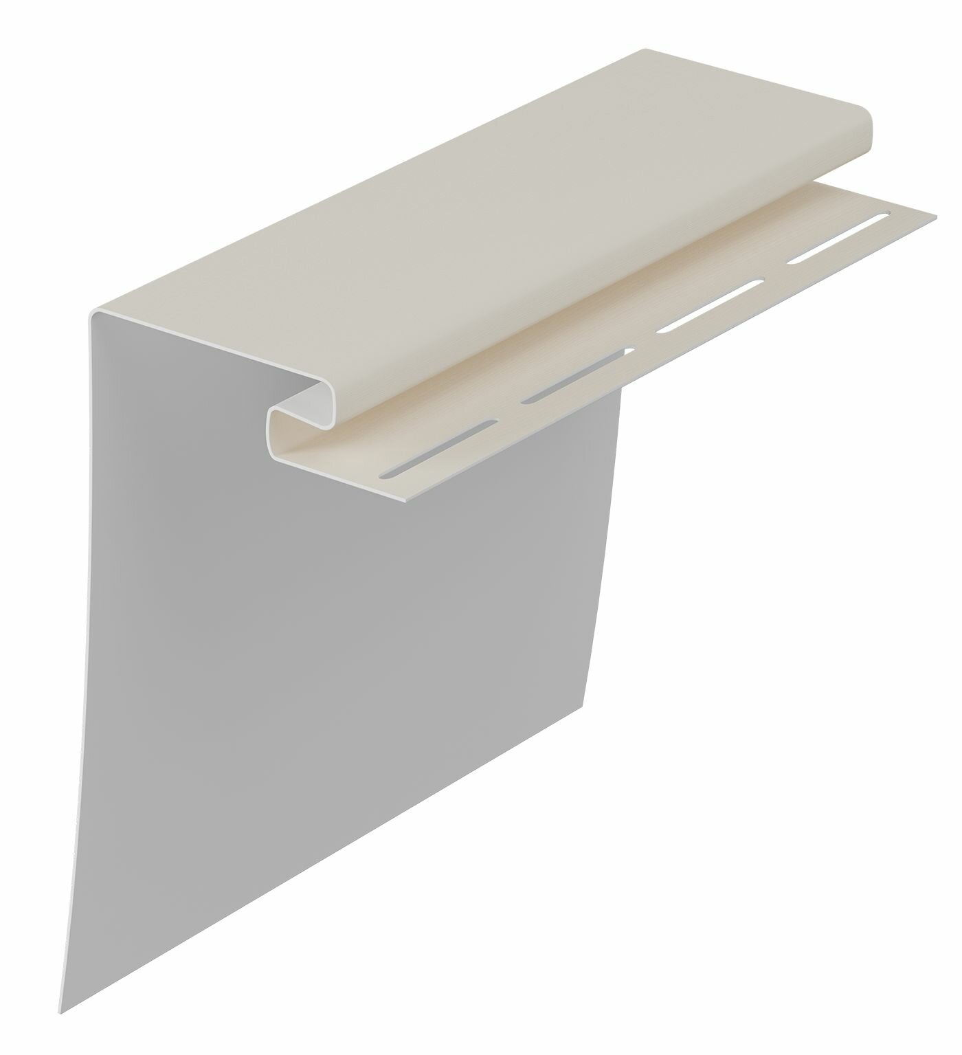 Docke Околооконный профиль 75/200/15 мм, 3 м, пломбир, 5 шт