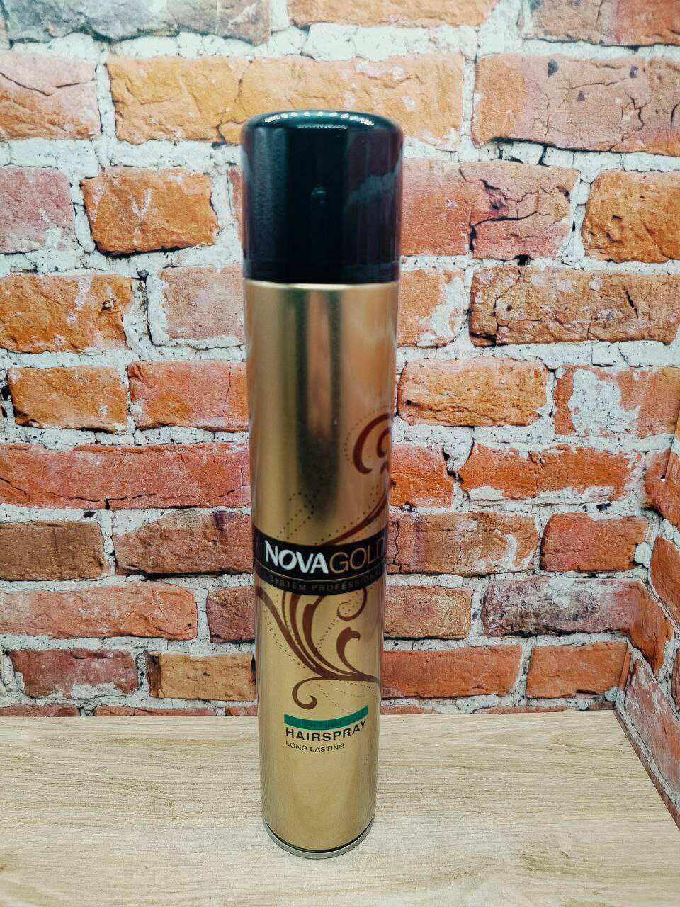 Nova Gold Super Firm Hold Лак для волос суперфиксации 400 мл
