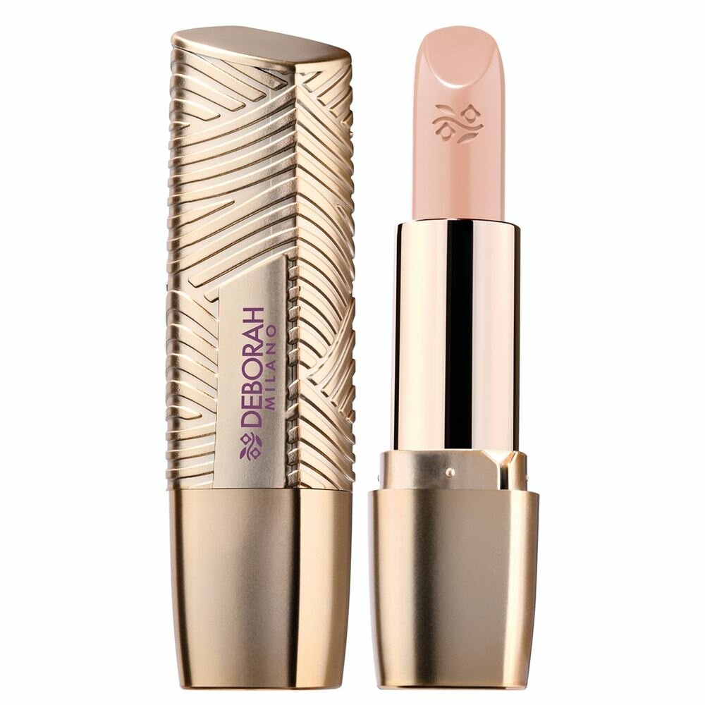 Помада Deborah Milano Red Rossetto, Увлажняющая губная помада с эффектом филлера, 01