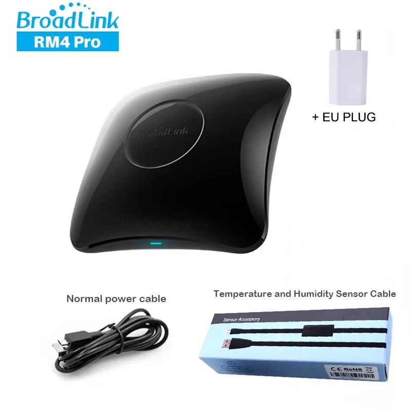 Broadlink RM4 Pro EU и HTS2, умный пульт