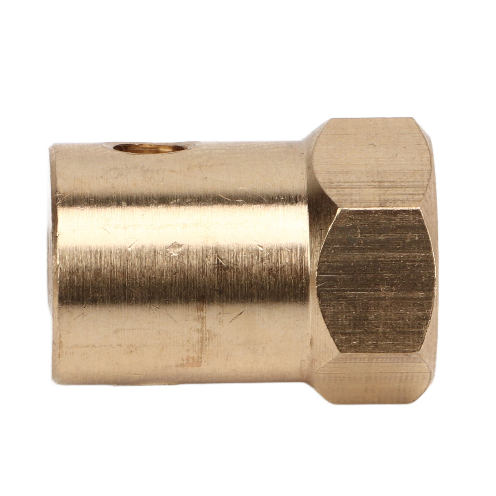 Гибкая муфта двигателя, 10 шт, латунный шестигранный соединительный разъем для колес радиоуправляемого автомобиля, шины, аксессуары для вала, ID 3 мм
