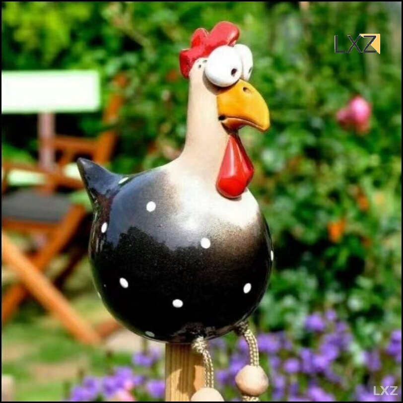 Эксклюзивная садовая скульптура большого петуха для декора и подарков