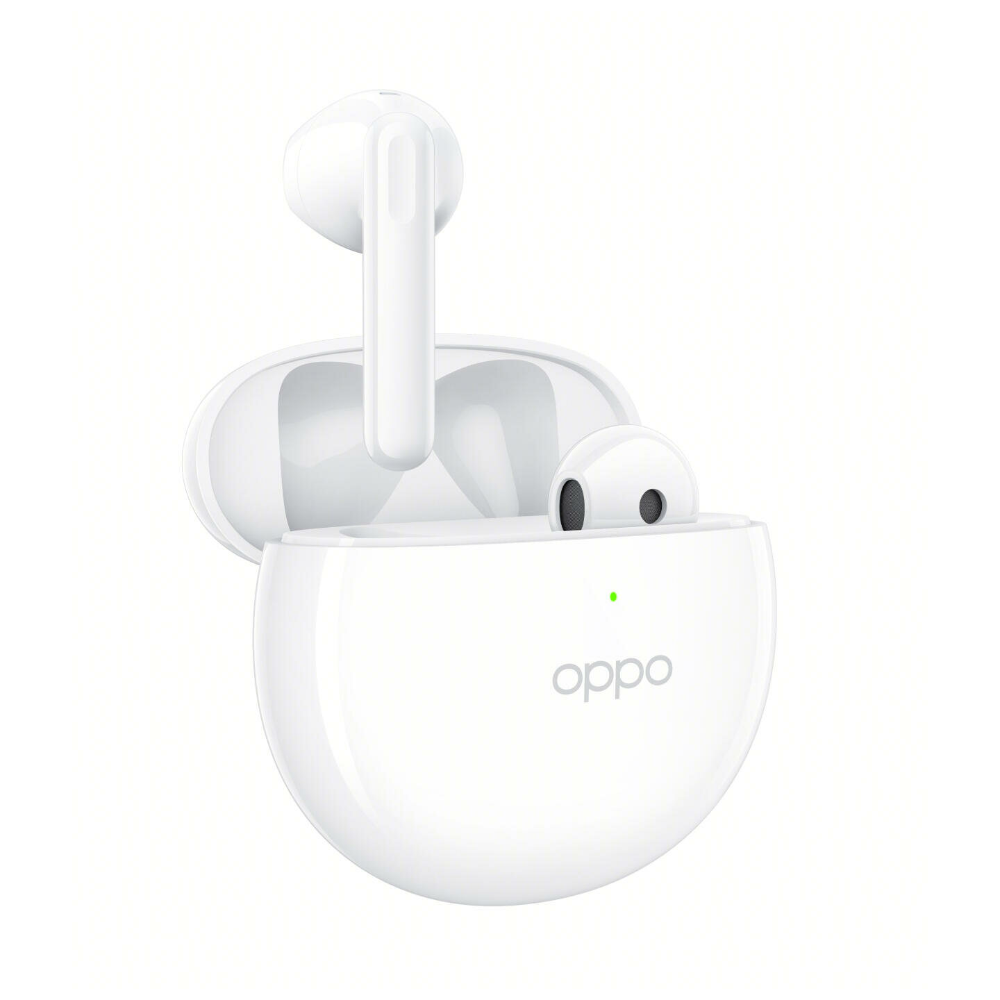 Наушники-вкладыши OPPO Enco R3 беспроводные с шумоподавлением, moon white