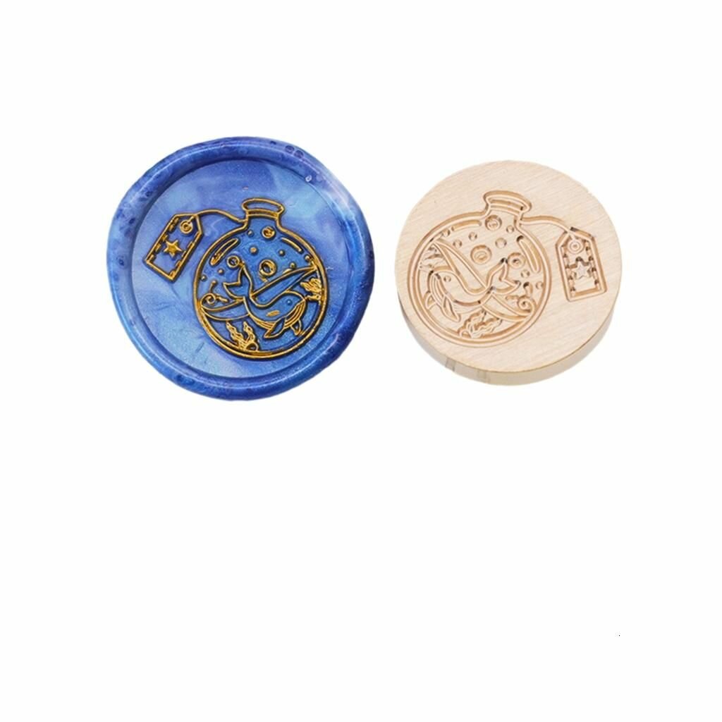 Морское существо: насадка для восковой печати, - HY 20