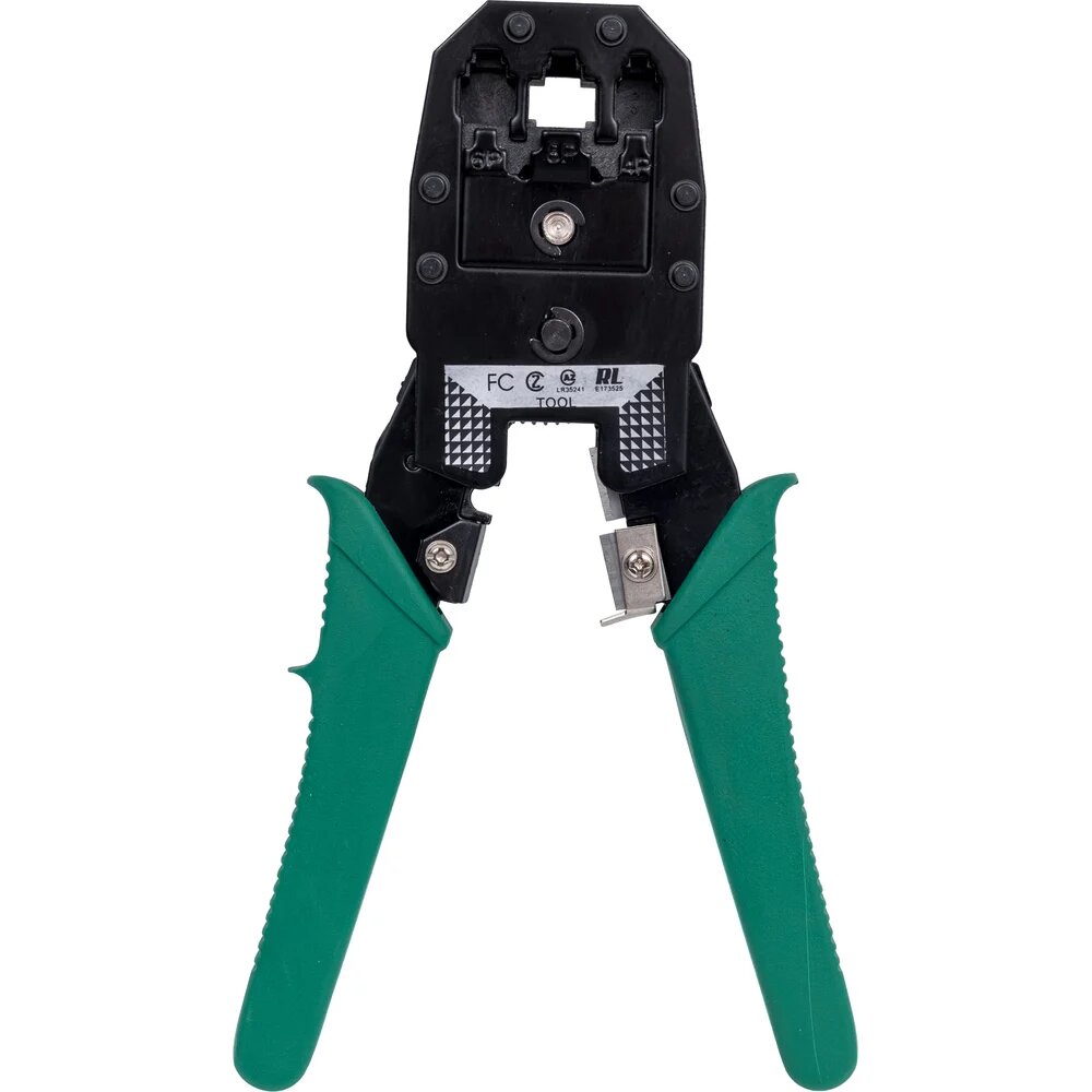 Кримпер Ripo для обжима универсальный 8р-8с/6р-6с/4р-4с 009-100002/ 0100975, для следующих типов разъемов, белый