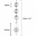 Хрустальные подвески для люстры, 12см, Цвет: 06