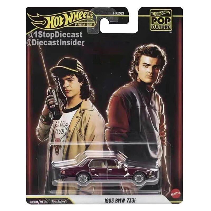 Hot Wheels Hxd63 Pop Culture Series 6n Nissan Skyline Bmw Lincoln металлическая модель Бордовый, a