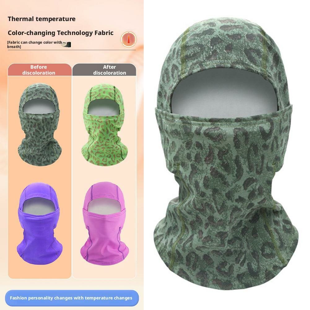 Балаклава шлем Изменение цвета ощущения температуры дыхания