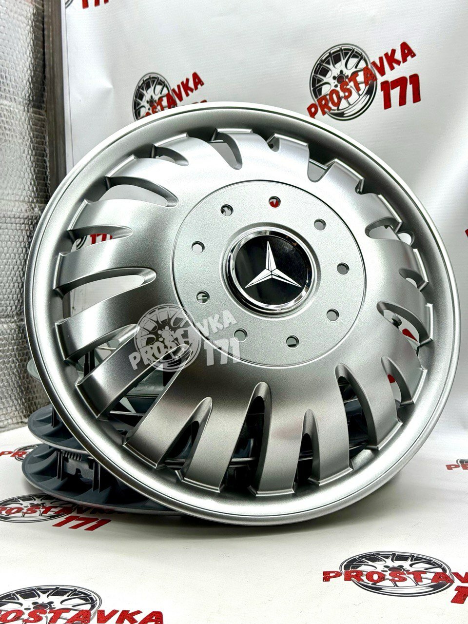 1шт Mercedes Benz R16 (S) 410 колпак колеса передний выпуклый