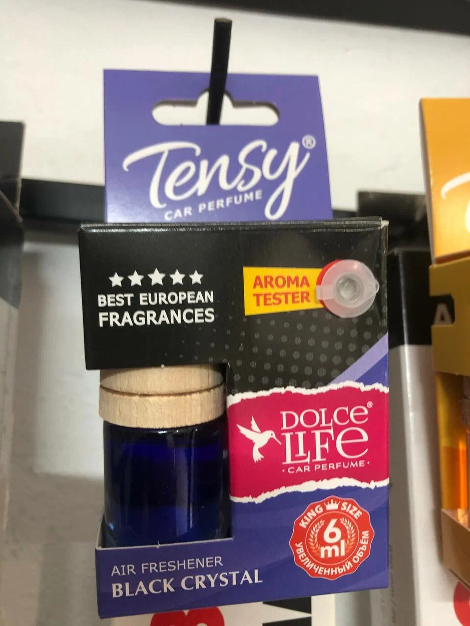 Ароматизатор подвесной бутылочка Tensy, 6 мл, TB-11