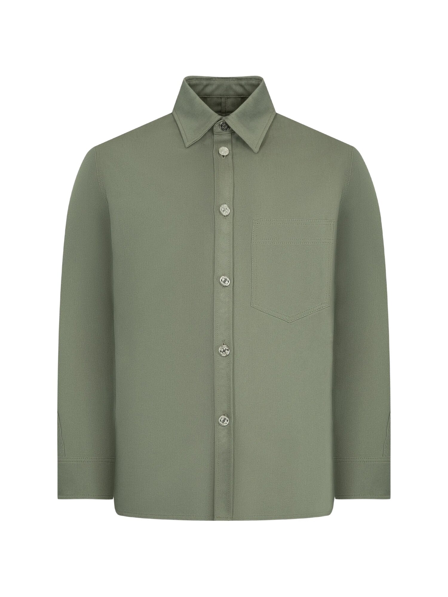 Куртка Logo-patch shirt jacket