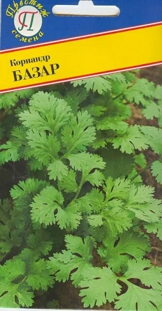 Кинза (Кориандр) Базар 1 г, Семена Престиж