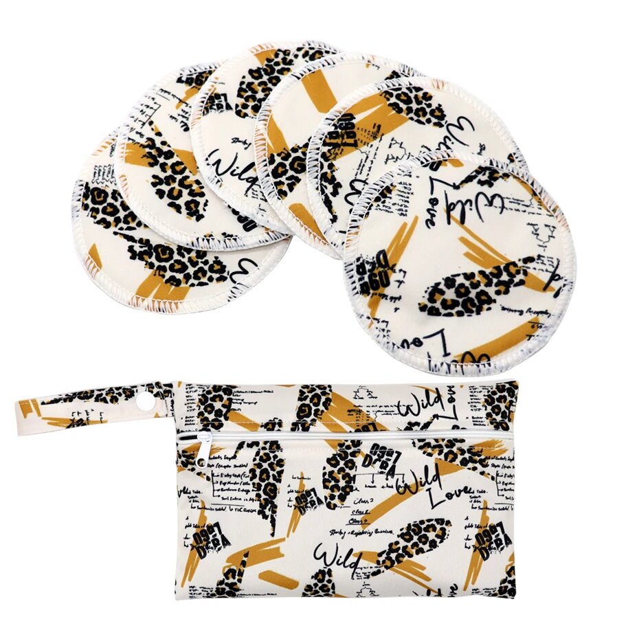 Многоразовые прокладки для груди из бамбука 6 шт. BP7-13