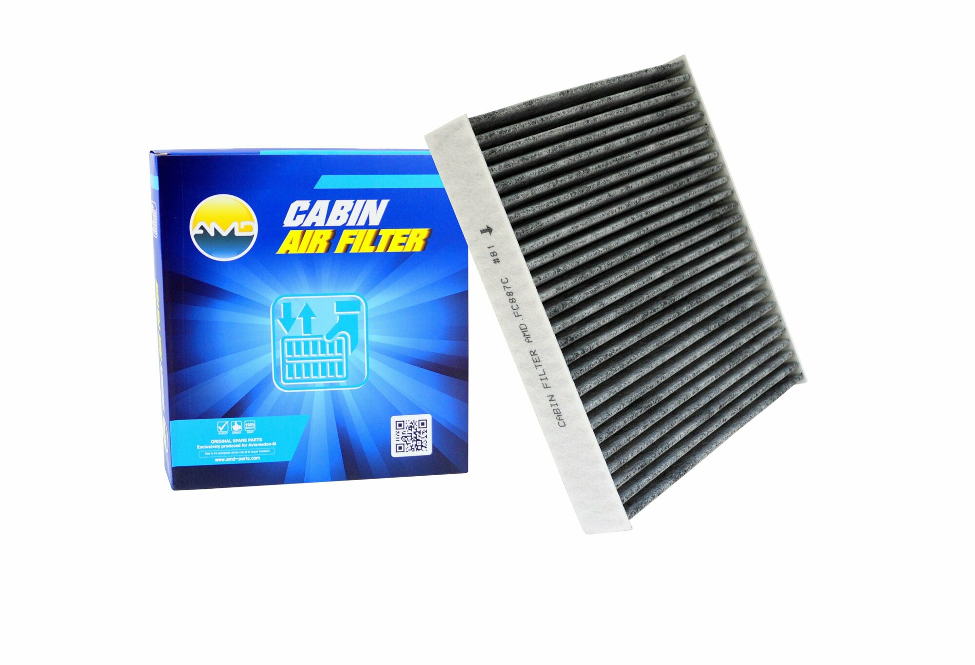 Фильтр салонный 8025530000 (угольный) AMD арт. AMDFC887C