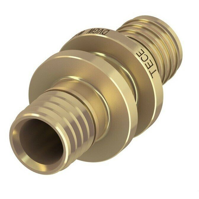 Соединитель прямой Tece 25 х 25 мм латунный (766025) Tece 766025