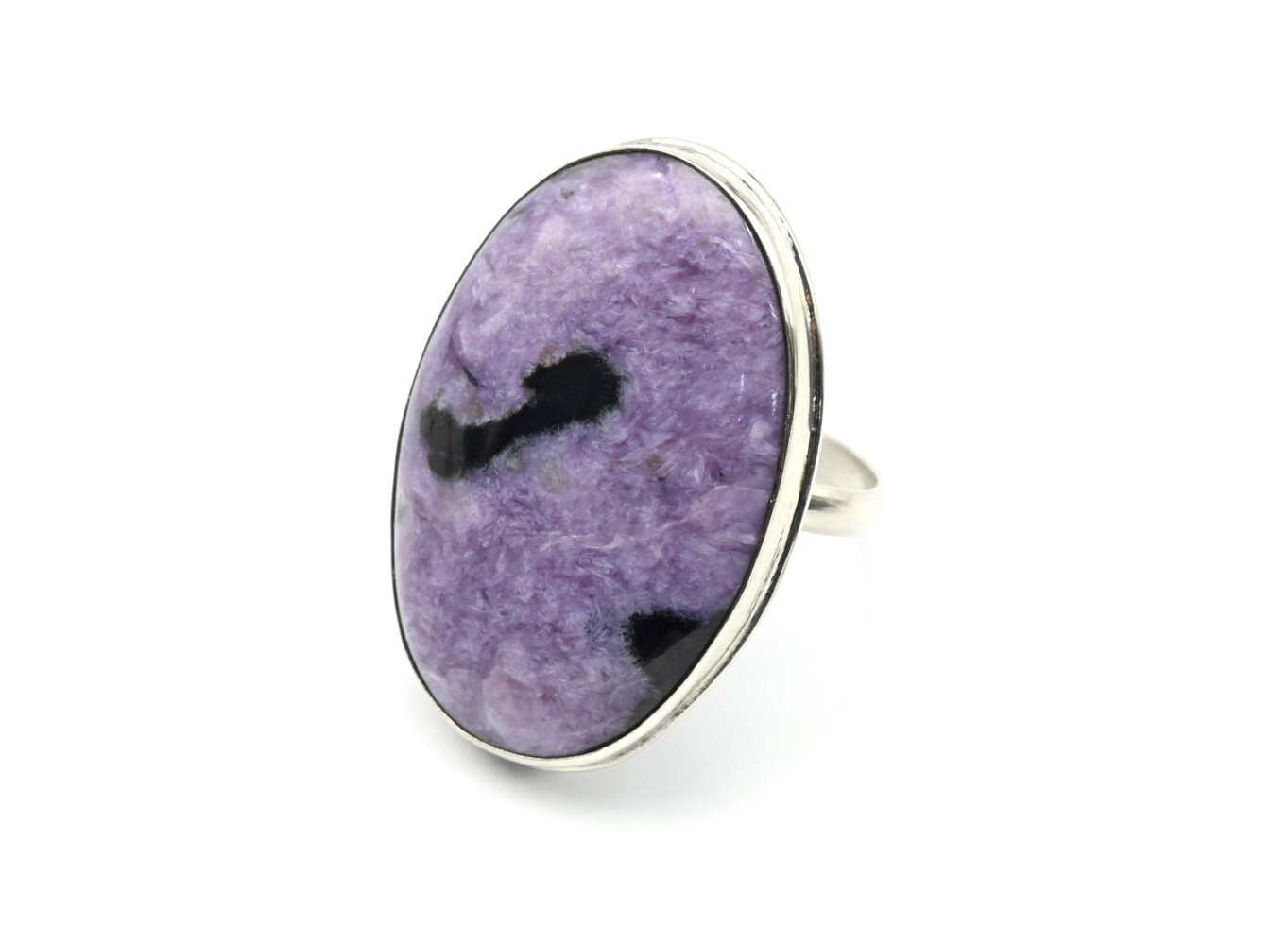 Кольцо, чароит