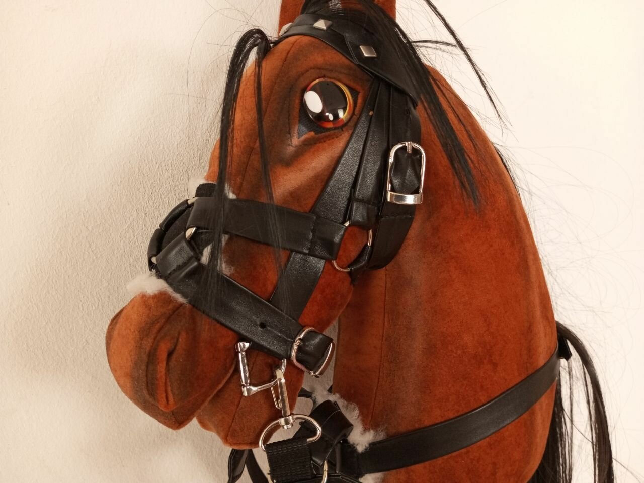 Мартингал с уздечкой дпя Хоббихорс размера S