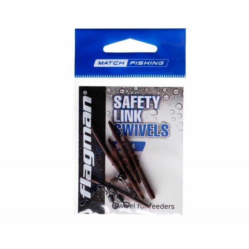 FLAGMAN Вертлюг быстросъемный Flat Feeder N4 5шт.