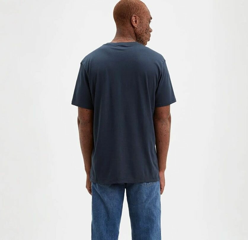 Футболка Levi's, размер L, синий — фото 1