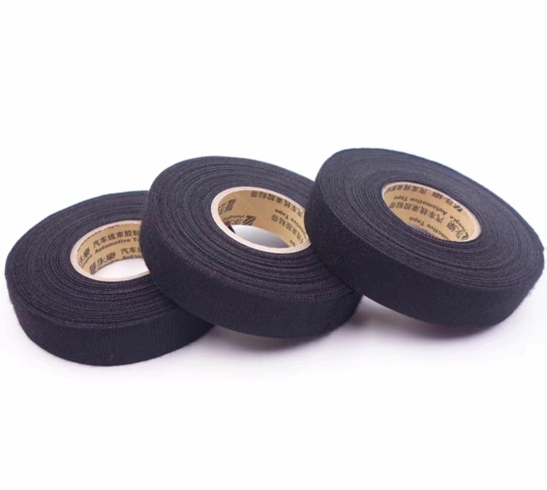 Изолента флисовая YONGLE 19мм х 20м 20 шт(для обмотки автомобильных жгутов)