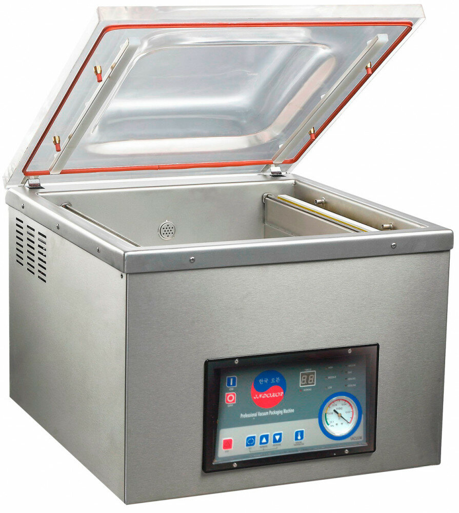Машина вакуумной упаковки Indokor IVP-400/2F с опцией газонаполнения