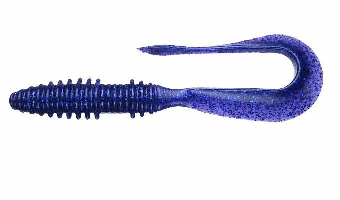 Силиконовая приманка для рыбалки, Keitech MAD WAG 7.0" # 308 Midnight Blue, 180 мм, # 308 Midnight Blue